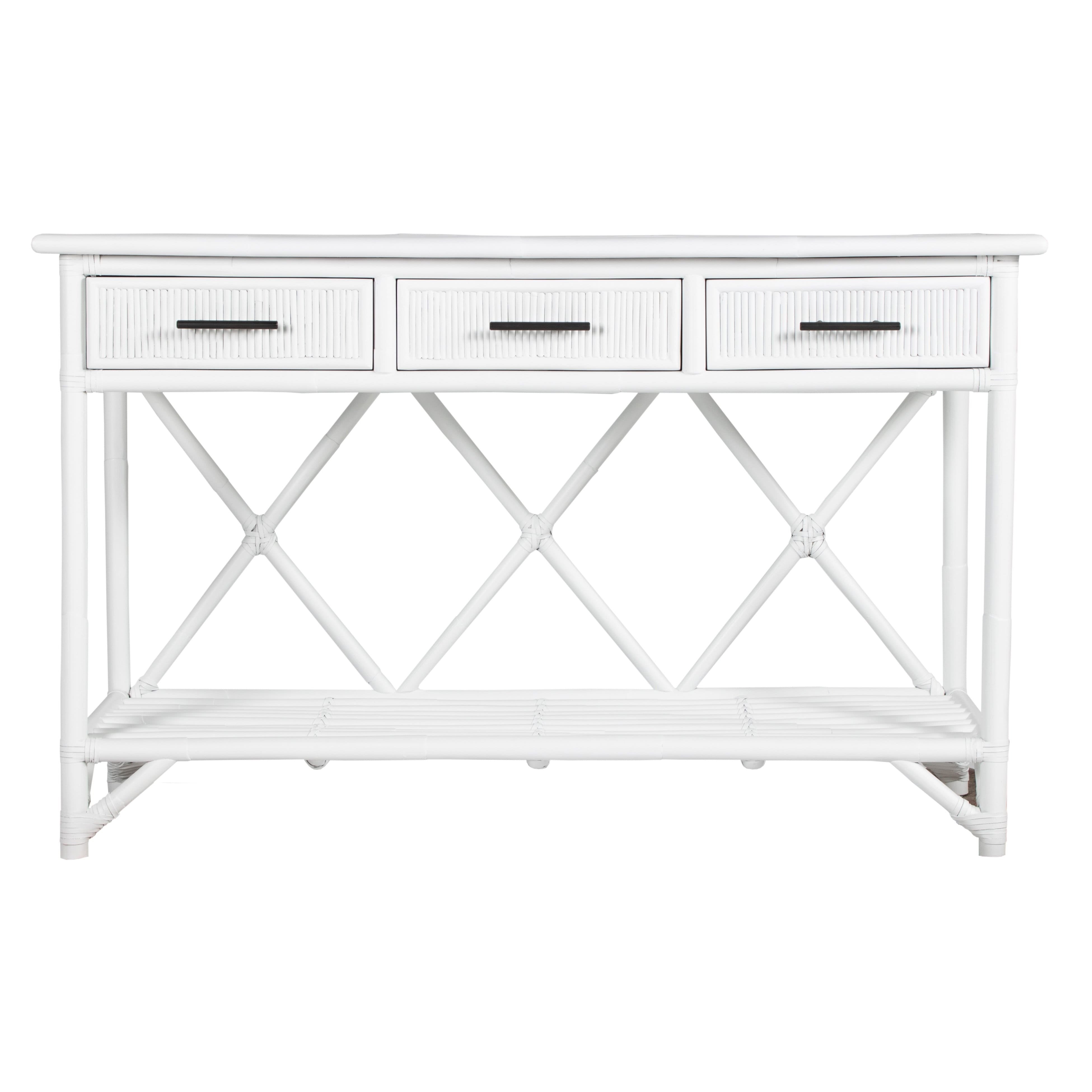 David Francis - Pencil Rattan Console Table – David Francis Furniture