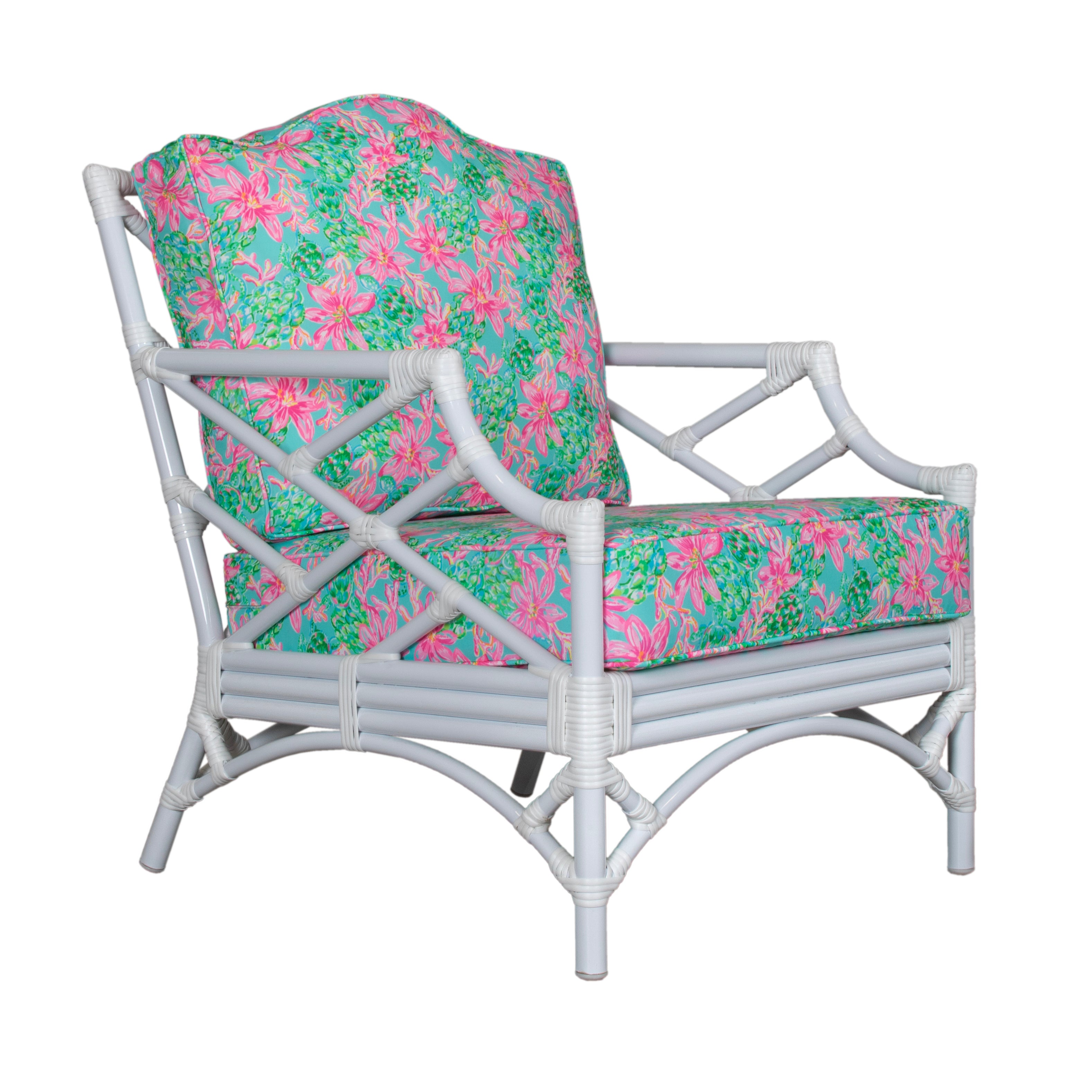 David Francis Chippendale Outdoor Lounge Chair David Francis Furniture